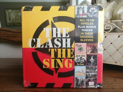 The Singles [Box Set] [Box] by The Clash (CD, Nov-2006, 19 Discs, Epic ...