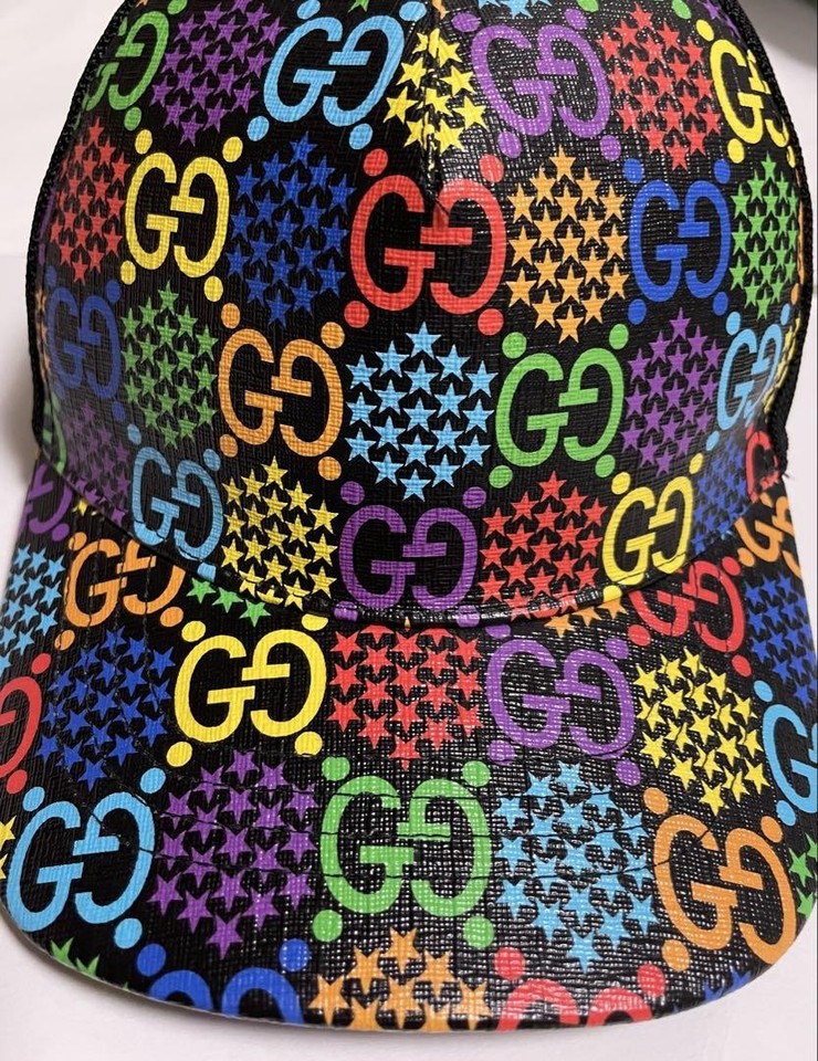 Gucci Psychedelic Baseball Cap. XL size 60cm | eBay