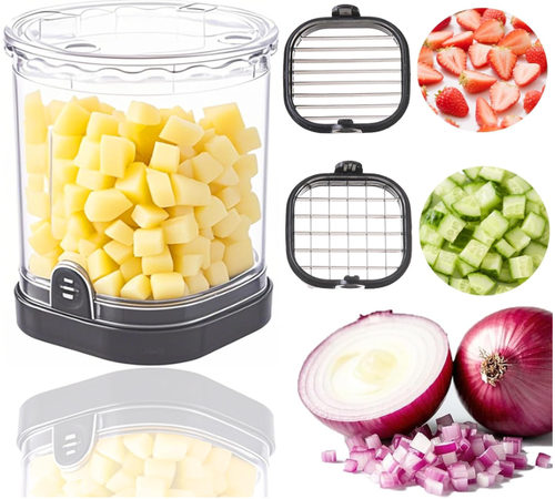 Vegetable Chopper,Fruit Slicer,Onion Dicer,Egg Cutter,Handheld ...