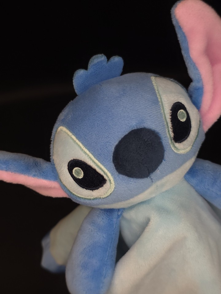 Disney Baby Stitch Lovey Security Blanket Plush – Lightly Used | eBay