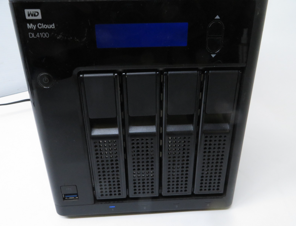 WESTERN DIGITAL MY CLOUD DL4100 DISKLESS NAS 4-BAY NETWORK STORAGE FOR ...