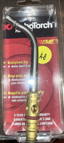 A-8 Turbo-Torch Acetylene Professional Extreme Torch Tip Brand New In ...
