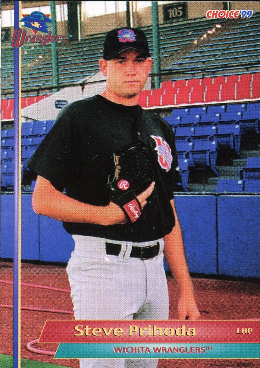 1999 Wichita Wranglers STEVE PRIHODA RC ROYALS WEIMER TX SAM HOUSTON ...