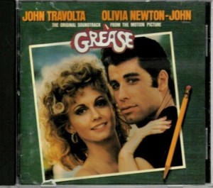 Grease original soundtrack front andback cover - zzdefol