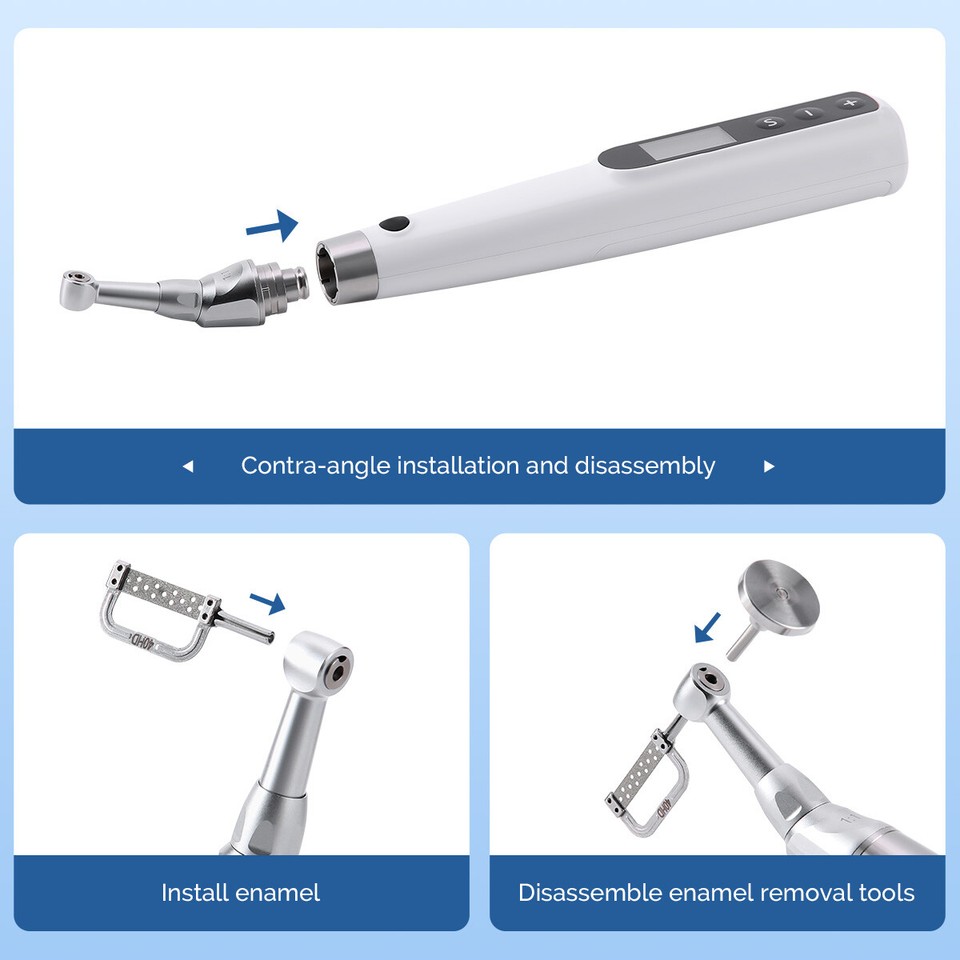 Dental Interproximal Stripping IPR System Contra Angle Handpiece Ortho ...