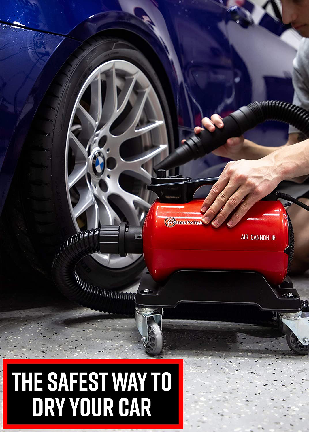 Adam's Air Cannon Jr. Car Dryer - High Performance Car Detailing Blower ...
