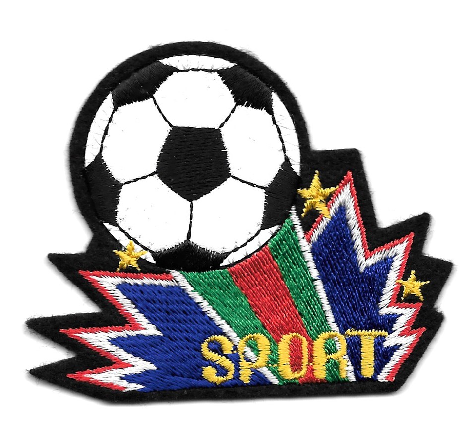 Soccerball - Soccer - Sports - Embroidered Iron On Patch | eBay