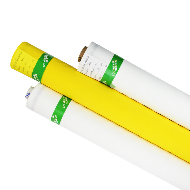 165cm Width 40-350 Mesh Silk Screen Printing Fabric Durable Making Ink ...