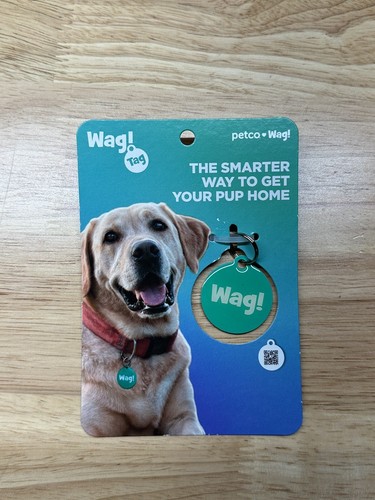 Wag! NFC & QR Code Smart Pet ID Personalized Dog Cat Tag, Online Pet ...