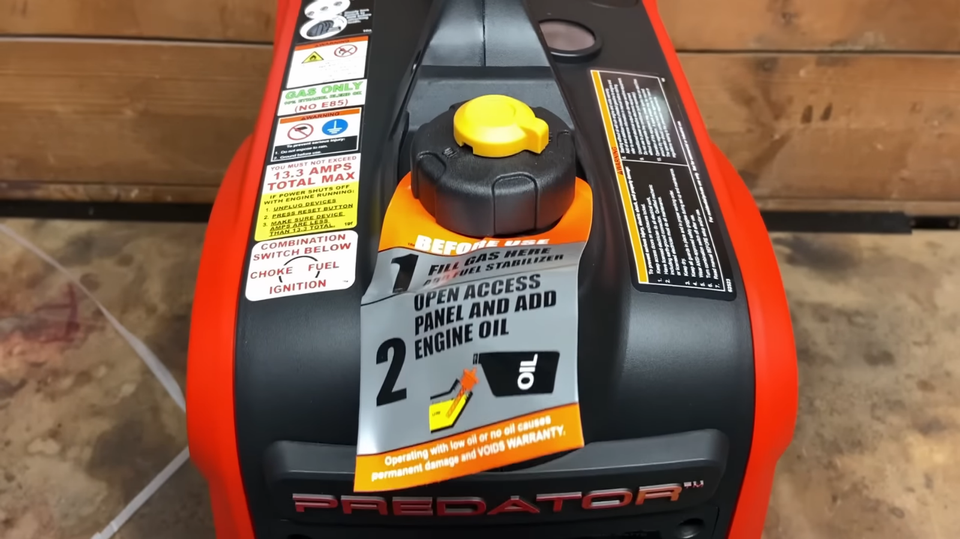 Predator 2000 Watt Super Quiet Inverter Generator with CO Secure ...