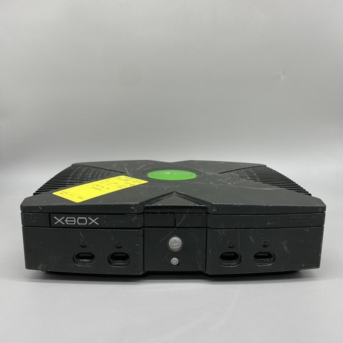 Microsoft Original Xbox Revision CONSOLE ONLY Black -Fair/SEE ...