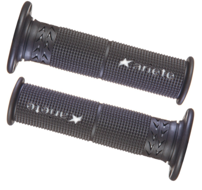 Aries Knobs estoril Black/Grey 120mm Bike Head Banger HM honda Horex | eBay