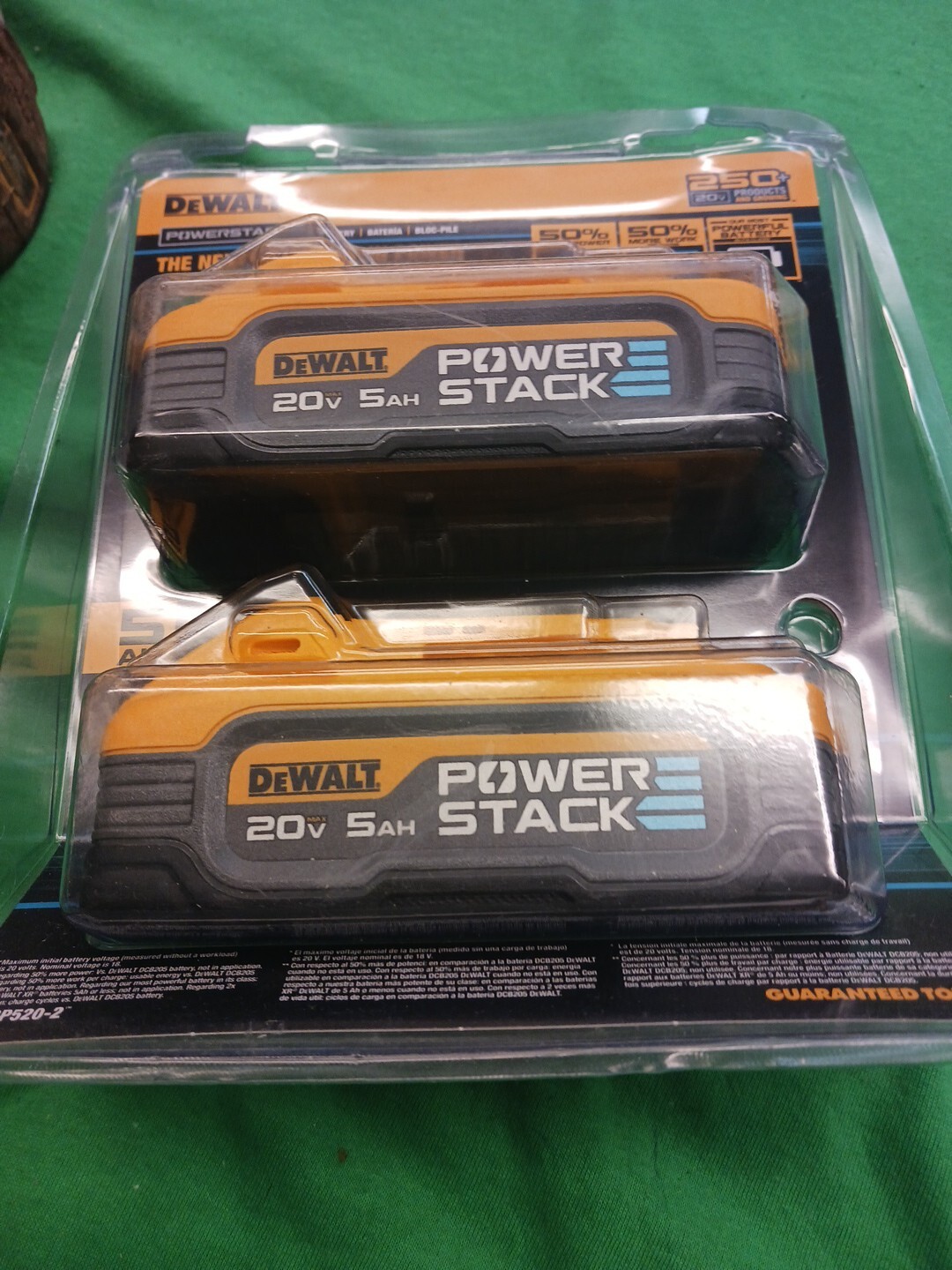 DEWALT+DCBP520-2+20V+5Ah+Powerstack+Battery+Pack+%282-Pack%29 for sale ...