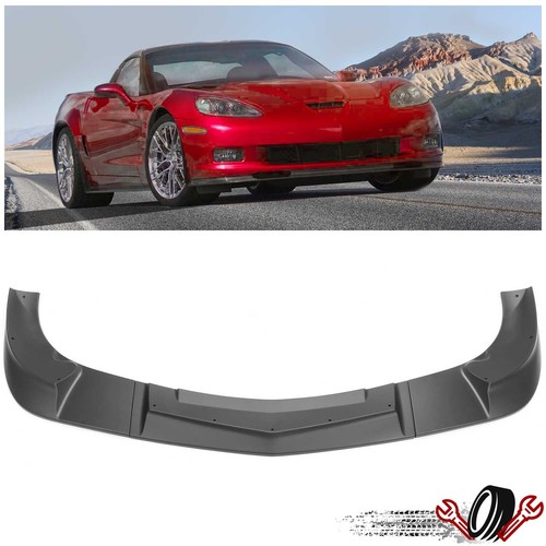 For Corvette 2005-2013 C6 Z06 ZR1 Base Style Front Bumper Lip Spoiler ...