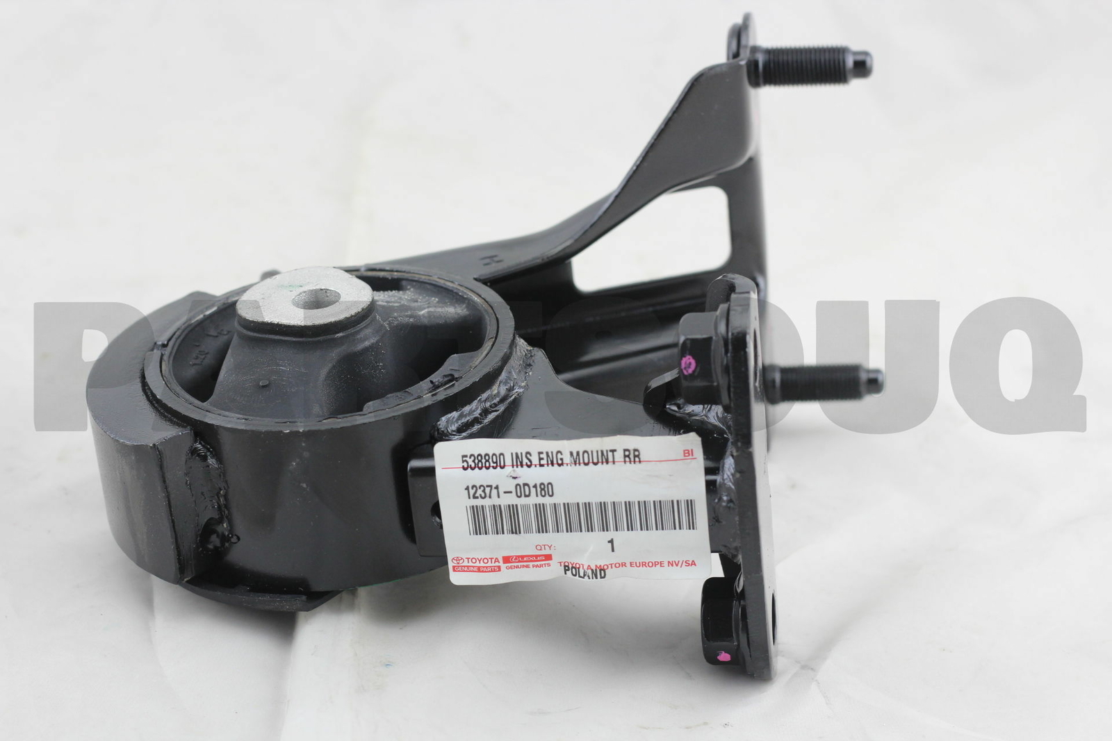 123710D180 Genuine Toyota INSULATOR, ENGINE MOUNTING, REAR 12371-0D180 ...