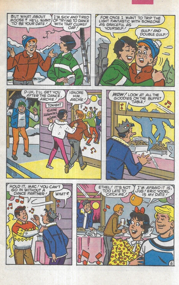 Pep Comic 411 First Print 1987 George Gladir Stan G Rudy Lapick Bill ...