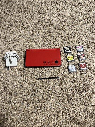 Nintendo DSi XL 25th Anniversary Edition with POKÉMON BLACK And 5 Other ...