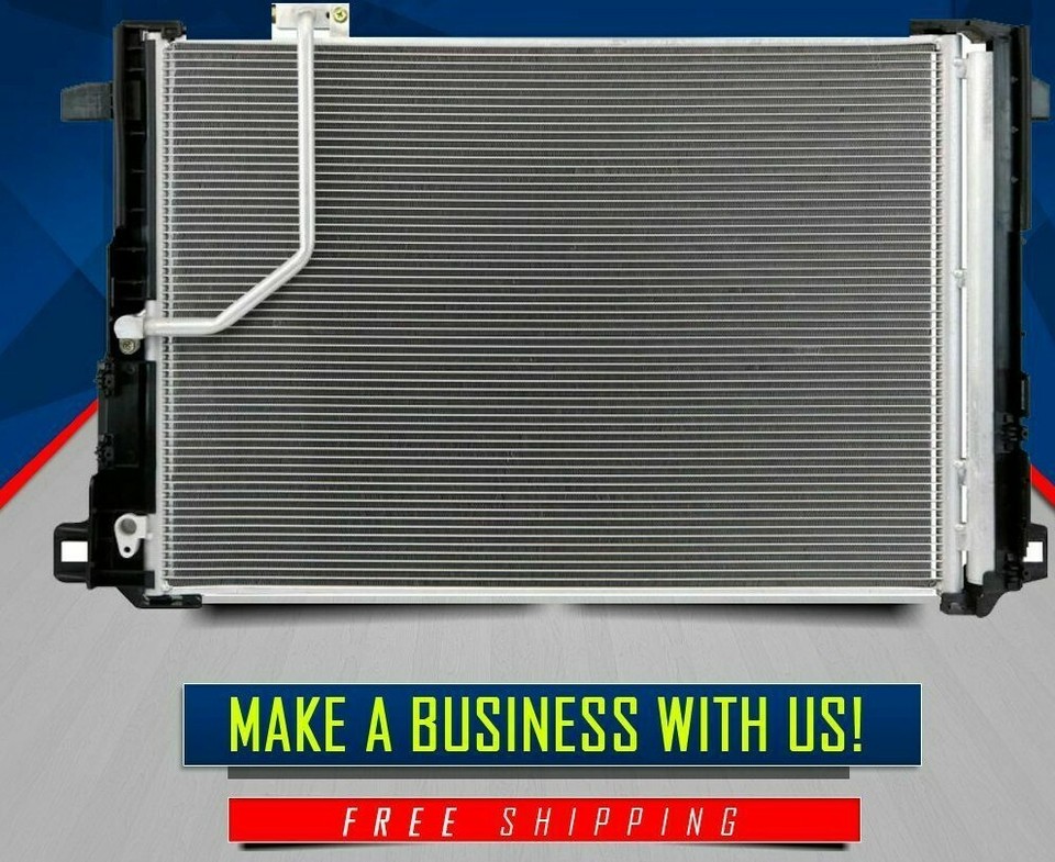 Condenser AC Fits Mercedes-Benz SLK55 AMG 11-16 / SLK350 13-15 / GLK350 ...