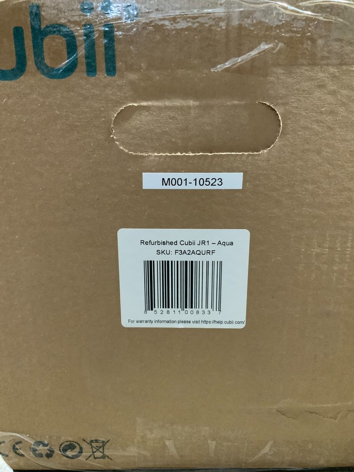 CUBII JR1 F3A2 Compact Seated Elliptical Aqua | eBay