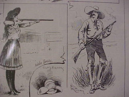 VINTAGE NEWSPAPER HEADLINES ~ NEW YORK COWBOY WILD WEST BUFFALO BILL ...