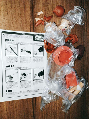 Azumanga Daioh Chiyo-Chan Soft Vinyl Figure Kit - Limited Edition, | eBay