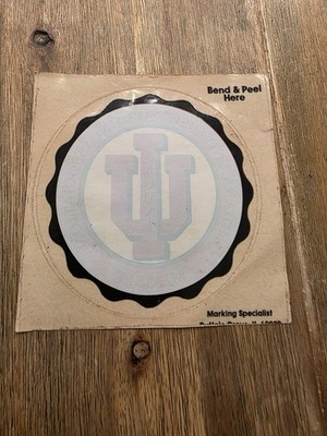 Vintage 70's Indiana University Alumni Association sticker | eBay