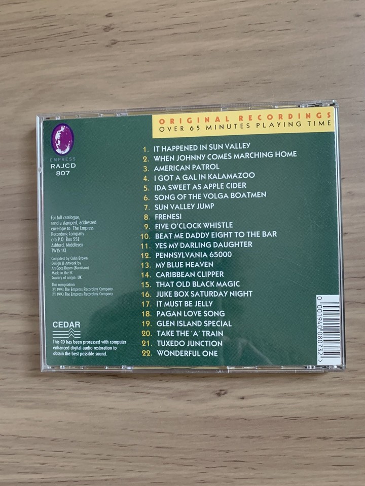 Glenn Miller And His Orchestra The Swinging Mr Miller 1993 CD UK Jazz ...