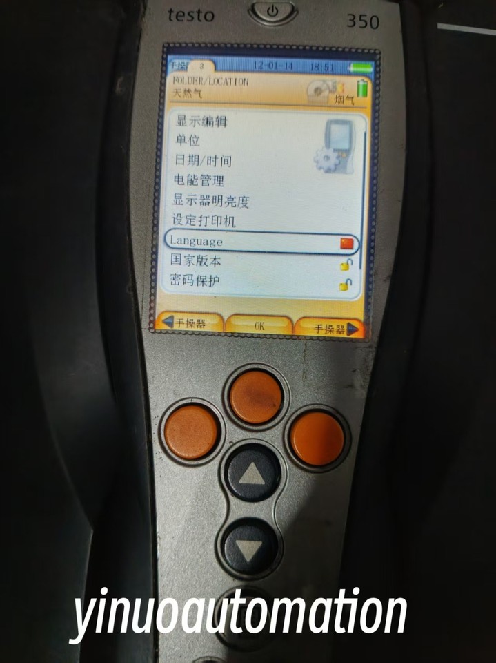 1pc Professional Test Testo 350 Analyzer / flue gas analyzer (O2 CO SO2 ...