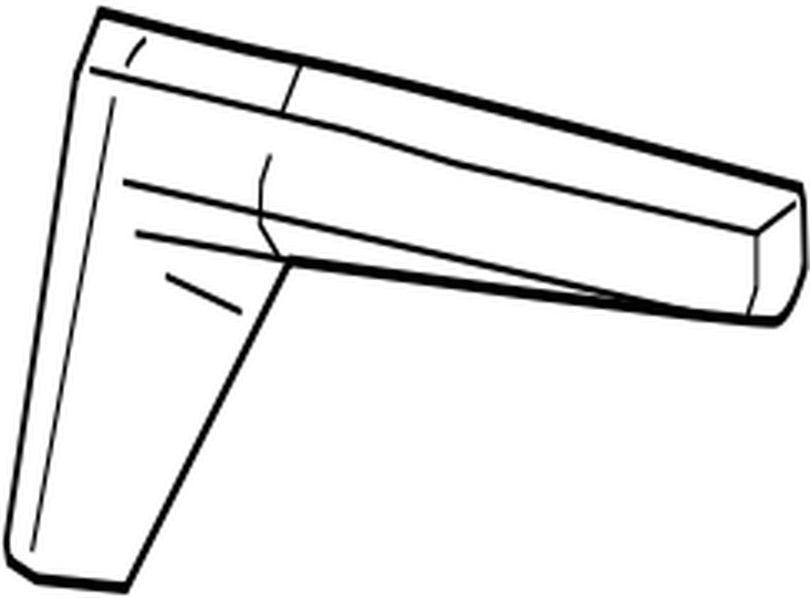 53182-60040 Toyota Cover, headlamp, lh 5318260040, New Genuine OEM Part ...