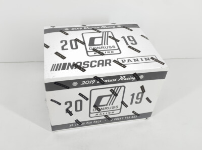 2019 Panini Donruss NASCAR Racing Factory Sealed Jumbo Fat Pack Box 360 ...