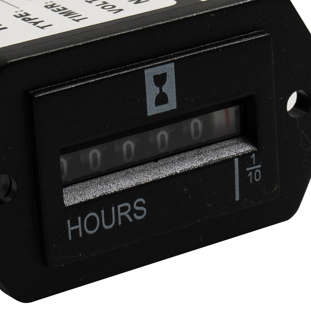 Industrial Engine Maintenance Gauge with Mechanical Hour Counter HM002 ...
