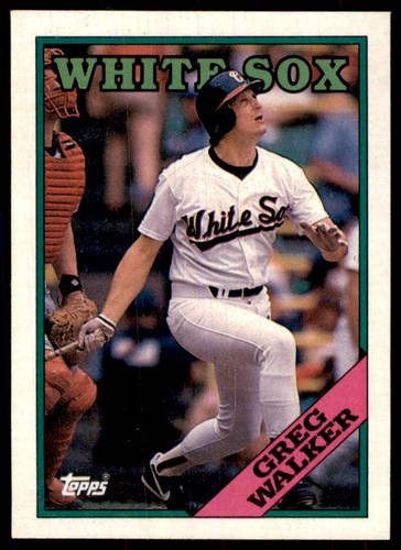 1988 TOPPS GREG WALKER CHICAGO WHITE SOX #764 | eBay