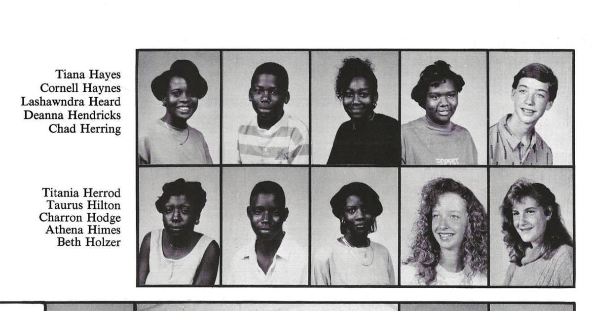 Rapper High School Photos