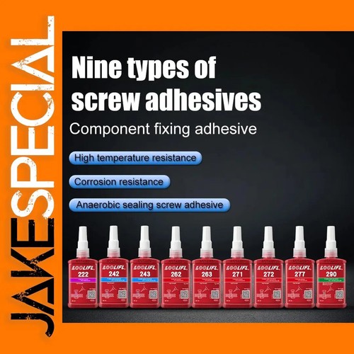 JakeSpecial – Blue Threaded Lock Liquid Glue 50ml for Nuts and Bolts | eBay