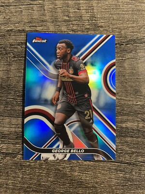 2022 Topps Finest MLS George Bello Blue Refractor /150 #69 | eBay