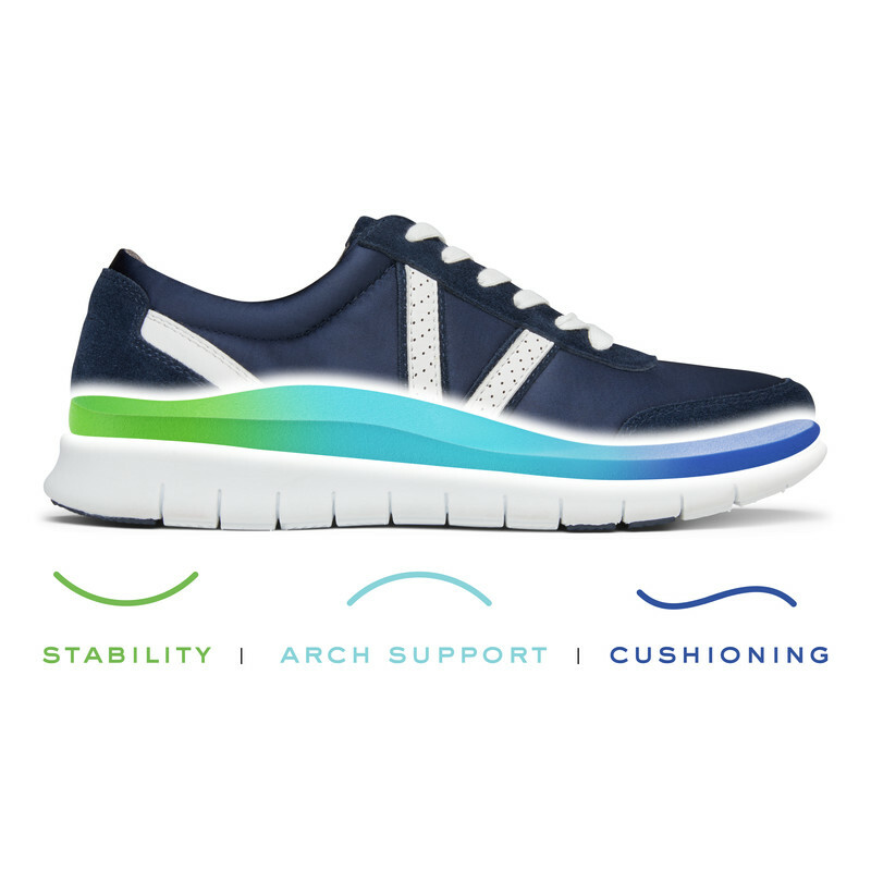 Vionic Shayla Women's Lace Up Athletic Shoe Free Ship