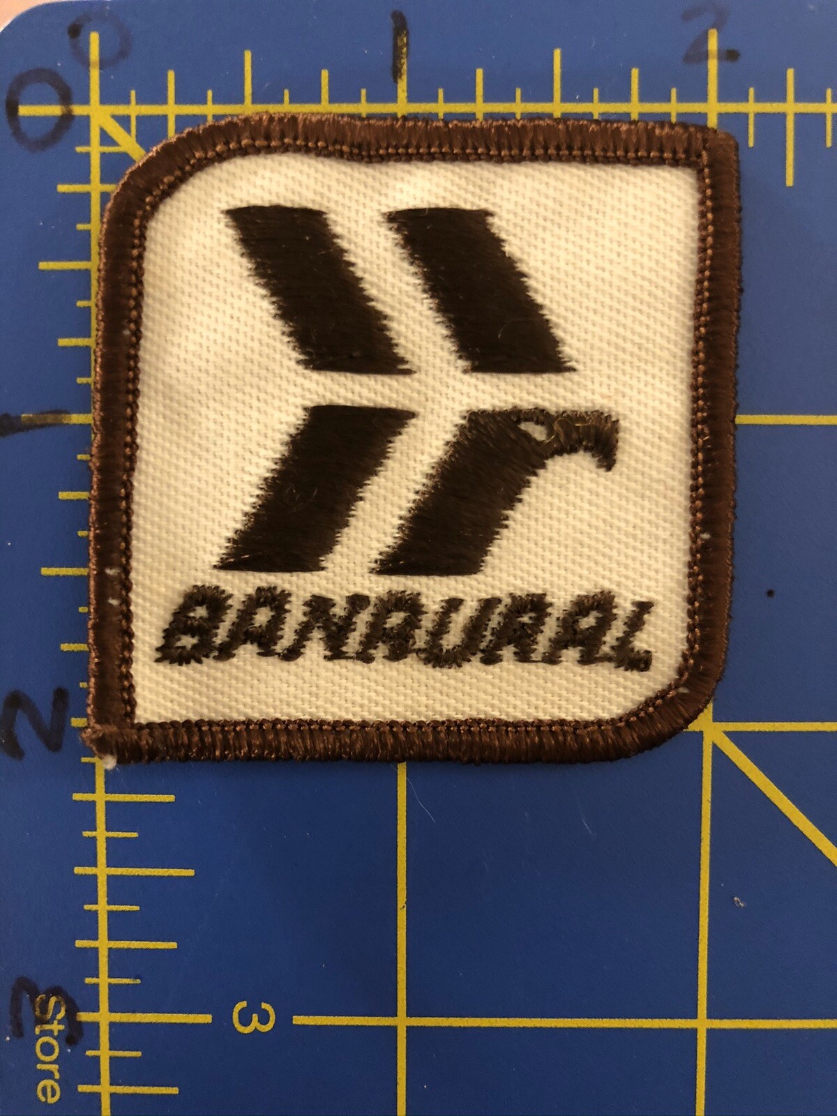 Vintage Banrural Logo Patch Banco Bank Mexico Guatemala Honduras del ...