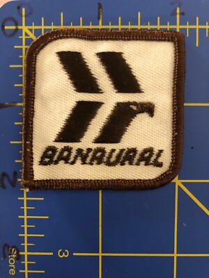 Vintage Banrural Logo Patch Banco Bank Mexico Guatemala Honduras del ...