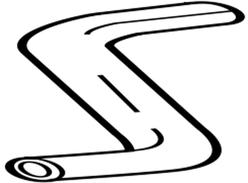 16572-21020 Toyota Hose, radiator, outlet 1657221020, New Genuine OEM ...