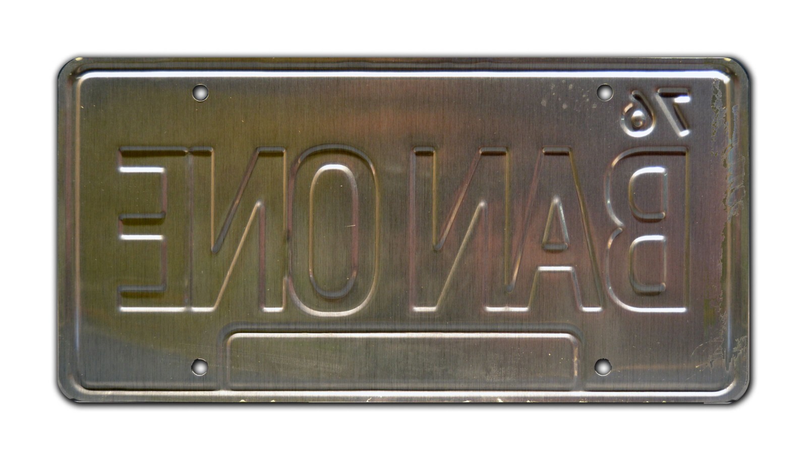 Smokey and the Bandit | 1977 Trans Am | BAN ONE | STAMPED Prop License ...