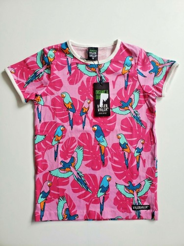 NEW - Viller Valla - pink Parrot t-shirt - size 74 (9 months) | eBay