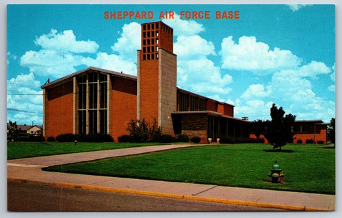 Wichita Falls Texas~Sheppard Air Force Base~Chapel No 1~1 Of 4 Chapels ...