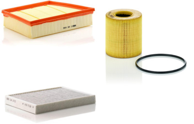 MANN-FILTER Air C29006 Oil HU711/51x Cabin CUK2733 Filter Service Kit ...
