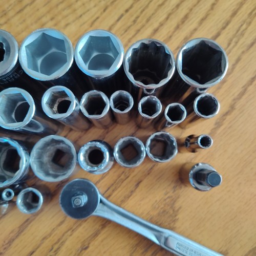 Bulk 6+ Pounds Variety Of Sockets All Made In USA Mix Of Metric/SAE ...