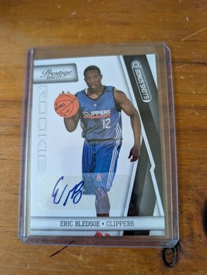ERIC BLEDSOE 2010-11 Panini Prestige Bonus Shots Rookie Auto RC 12/99 ...