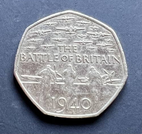 50p Coin 2015 The Battle of Britain - Circulated Coin | eBay