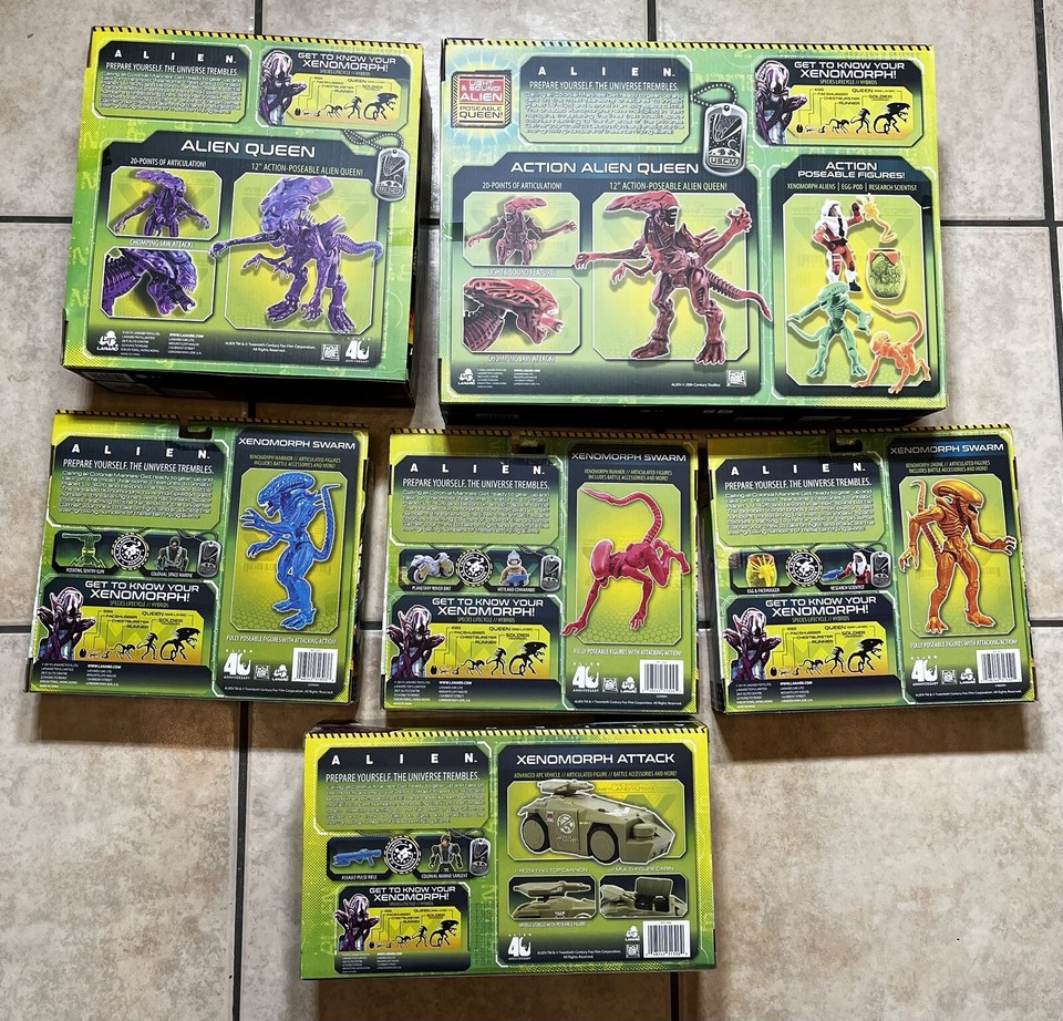 Lanard Aliens Collection Walmart Exclusive Lot Figure Sets New Alien ...