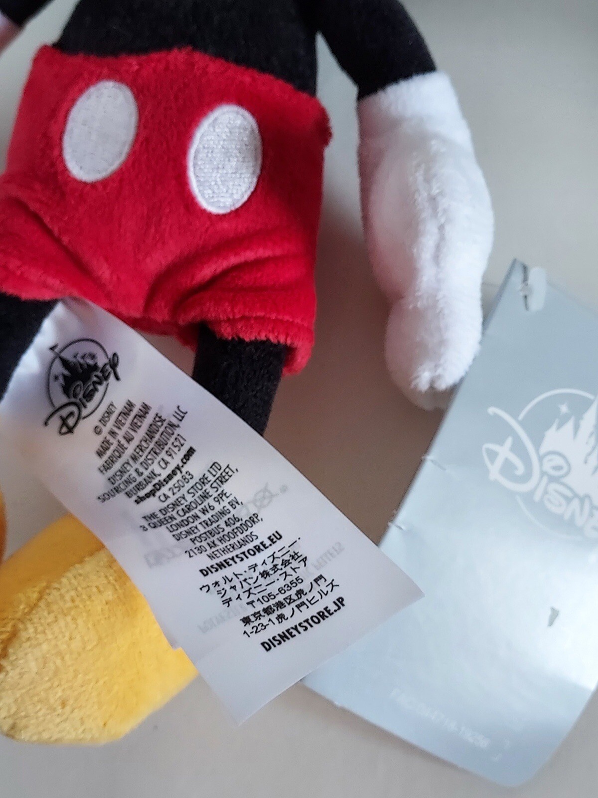 DISNEY Mickey & Posh Paws Minnie Mouse 8" soft toys + 2 Key Rings | eBay UK