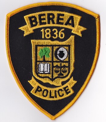 Berea Police Ohio OH Patch New | eBay
