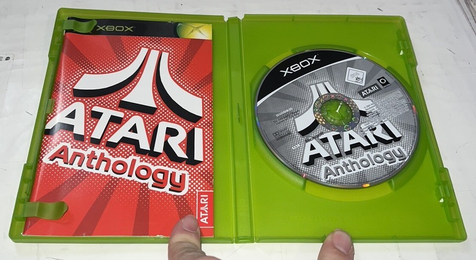 Atari Anthology Microsoft Xbox Original Complete With Manual Tested 85 ...